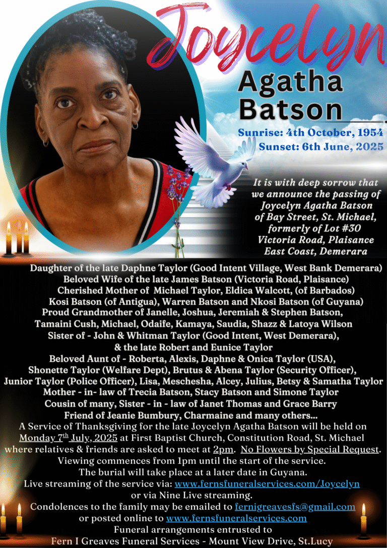 Announcements | Obits – Fern I. Greaves Funeral Services